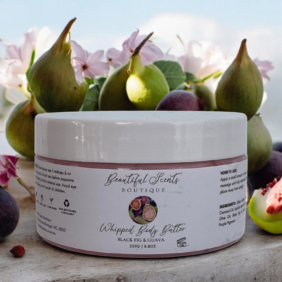 Black Fig & Guava - Body Butter Moisturiser – Beautiful Scents Boutique